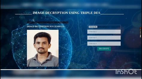3des Image Encryption Decryption Using 3des Youtube