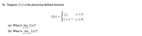 Solved Suppose F X Is The Piecewise Defined Function Chegg Com