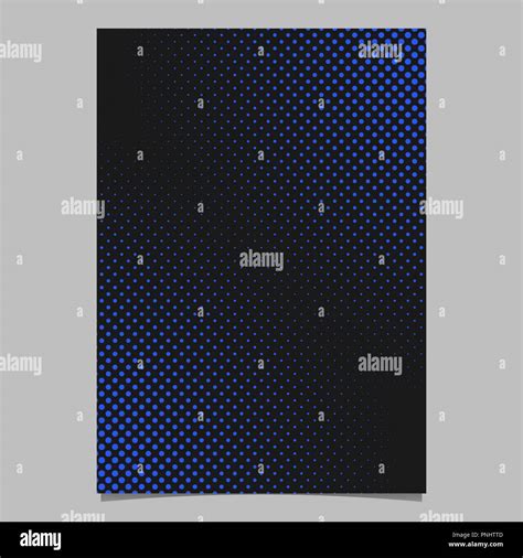 Abstract Halftone Dot Pattern Brochure Background Template Vector Design Stock Vector Image