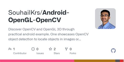 Github Souhailkrsandroid Opengl Opencv Discover Opencv And Opengl