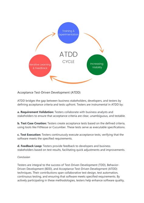 Ppt How Testers Contribute To Tdd Bdd And Atdd Techniques