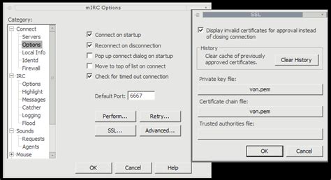Ssl Con Mirc Connessioni Cittografate Per I Client Irc Ssl Con Mirc Connessioni Cittografate Per I Client Irc