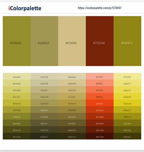 850 Latest Color Schemes With Straw Color Tone Combinations 2024 Icolorpalette