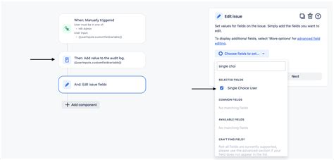 How To Link A Custom Field With The Prompt Action Input With Manual Triggers In Jira