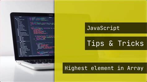 Eduardo Vedes On Linkedin Javascript Tips And Tricks Get The Max Element Of An Array
