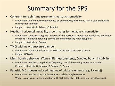Proposals For 2015 Impedance Related MD Requests For PSB And SPS Ppt Download