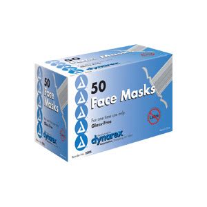 Dynarex Corporation Procedure Pleated Face Mask With Ties Dx2205