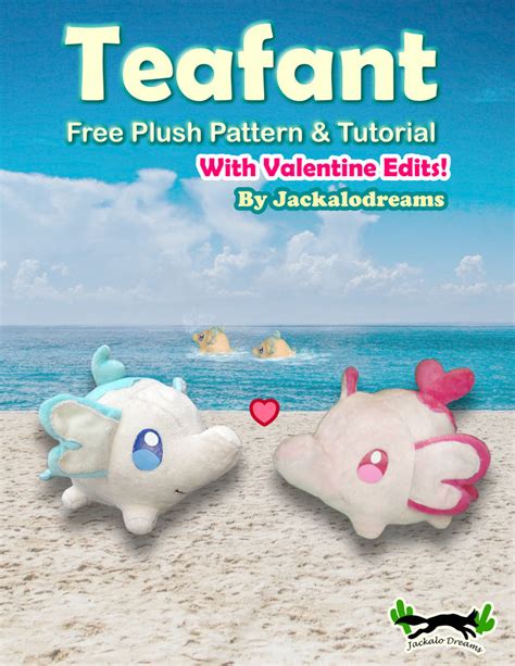 Teafant Free Plush Pattern And Tutorial By Jackalodreams On Deviantart