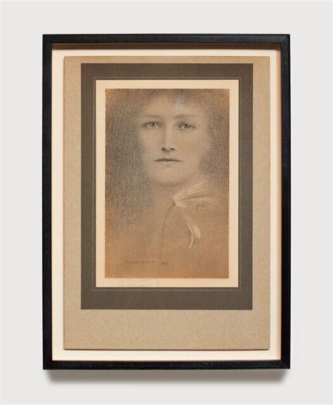 Fernand Khnopff Diffidence La Défiance Lilie Diffidence