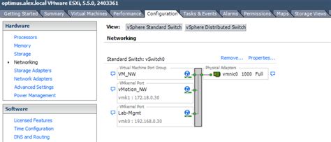 How To Remove No Management Network Redundancy” Warning On Vsphere