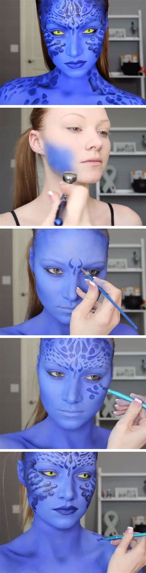 25 Step By Step Halloween Makeup Tutorials For Beginners 2016 Modern