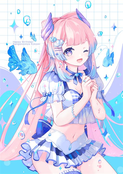 Sangonomiya Kokomi Genshin Impact Image By Yutuki