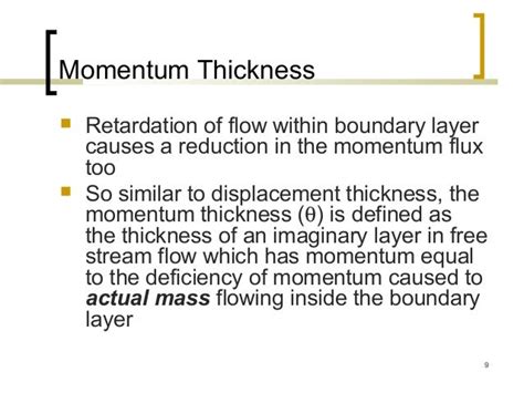 Boundary Layer Equation