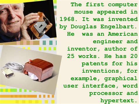First Computer Mouse Invented