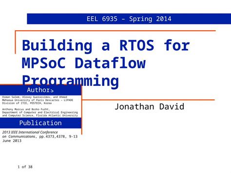 pptx building a rtos for mpsoc dataflow programming dokumen tips