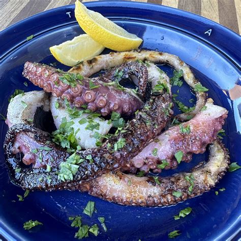 Grilled Octopus Grillin With Dad