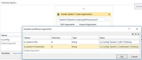 system error at initialization object reference not set to an instance