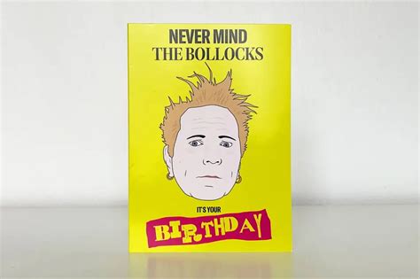 John Lydon Sex Pistols John Lydon Sex Pistols Birthday Card