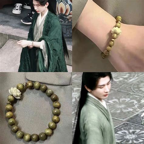 莲花楼李莲花印象ins手链新中式莲花国风手串复古百搭个性手饰品 阿里巴巴