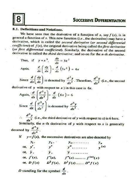 Differential Calculus Das Mukherjee Pdf Derivative Mathematical Relations