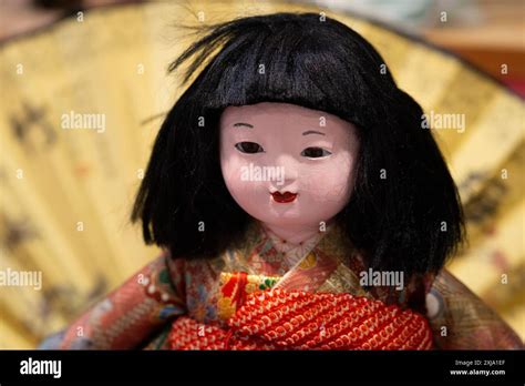 Traditional Japanese Dolls Stock Photo Alamy