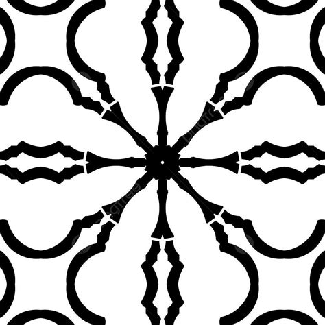 Illusion Black And White Symmetry Vector Architecture Pattern Vectors Pattern Illusion Png