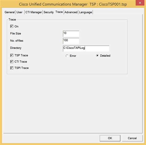 Controller Verify TAPI Configuration MiaRec Documentation