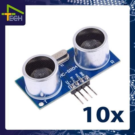 x Módulo Sensor Ultrassônico Distância Hc sr P Arduino Shopee Brasil