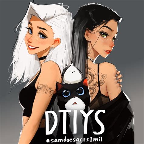 Susie Hatter On Twitter Huge Congratulations To Samdoesarts For Reaching Million