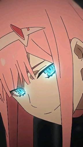 Zero Two Милые рисунки Аниме девушка Графические постеры