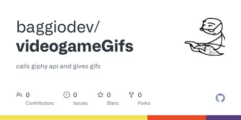 github baggiodev videogames calls giphy api and gives s