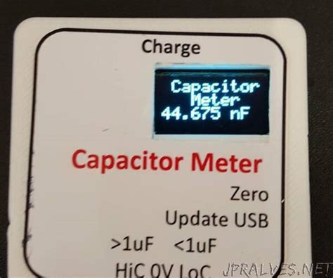 ATTiny85 Capacitor Meter Jpralves Net