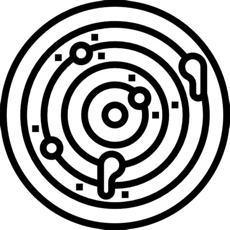 Target Detailed Straight Lineal Icon