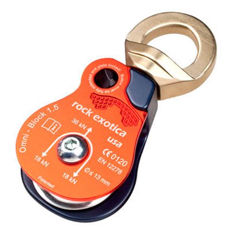 Rock Exotica Omni 1 5 Swivel Pulley Treestuff