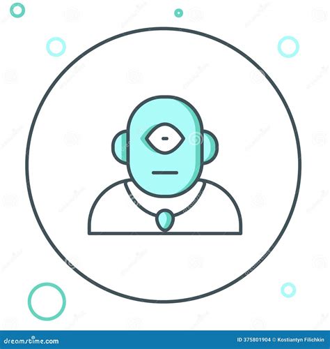 Polyphemus The Mythical Cyclops Son Of The Sea God Poseidon Stock Image