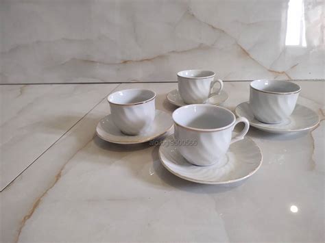 Сервиз за кафе Съдове Сервизи Прибори Бяла Слатина Сервиз за кафе 4 чаши 4 чинии