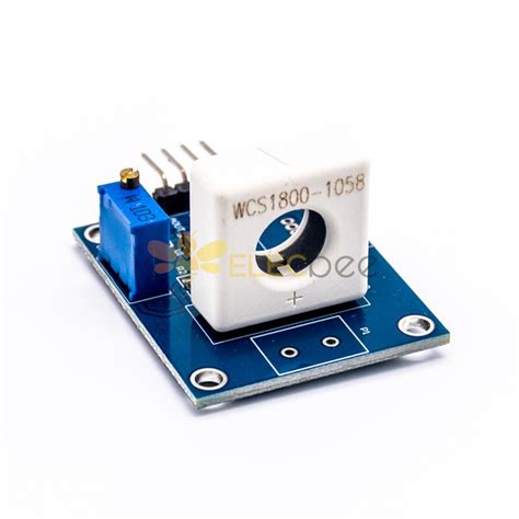 Elecbee Dc 5v Wcs1800 Hall Current Detection Sensor Module 35a Precise With Overcurrent Protection