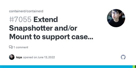 Extend Snapshotter Andor Mount To Support Cases Where Mount2 Cannot Handle Natively · Issue