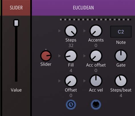 Dynamic Range Euclidean Knobs Depending On Steps — Beepstreet Forums
