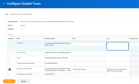 Workday Mastery Configure Guided Tours