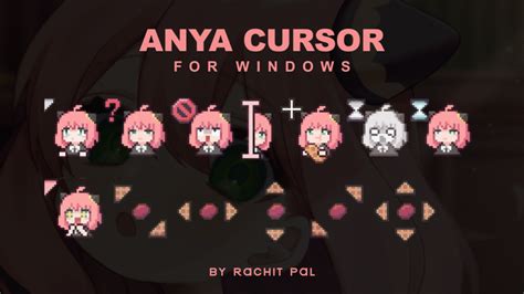Cursors Anya Forger On Windows Download On