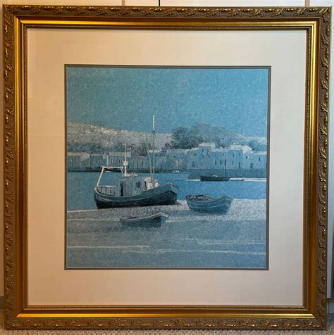 Le Port De Plaisance By Andre Bourrie Auction