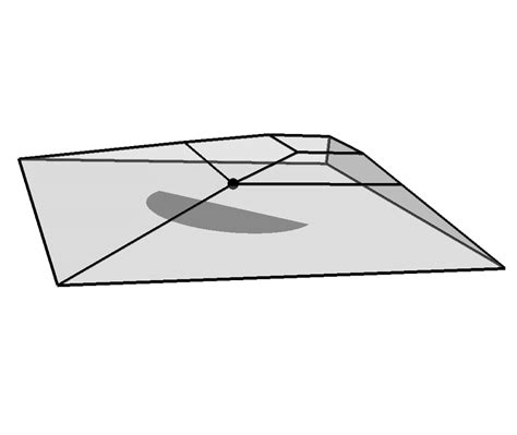 2 Example Convex Polyhedron Containing A Vertex Black Dot Which Is