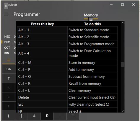 Update Support And Keyboard Documentation · Issue 157 · Microsoft Calculator · Github