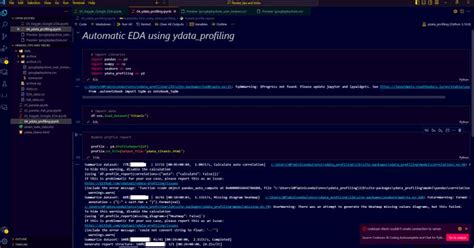 Fida Hussain Bacha On Linkedin Ydataprofiling Libraries Python