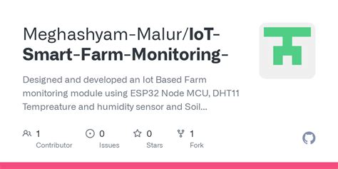 Github Meghashyam Malur Iot Smart Farm Monitoring Designed And Developed An Iot Based Farm