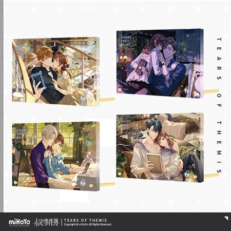 Official Tears Of Themis 3rd Anniversary Acrylic Block Acgn Merch Shop