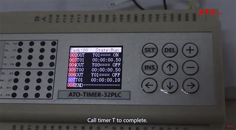Delay Program Of Programmable Timer Relay