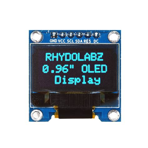 OLED Display Module SPI I C X Pin Blue