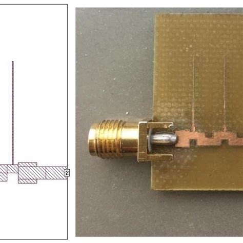 The Configuration Left And Fabricated Prototype Right Of The